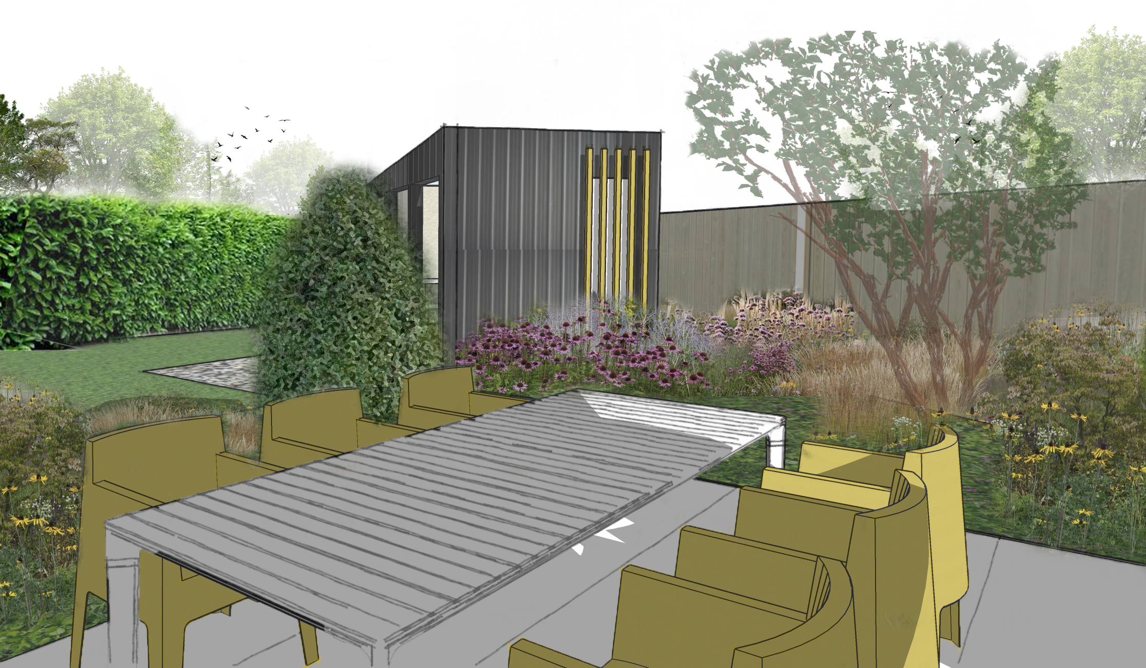 Chalcot London - Garden Design - Build